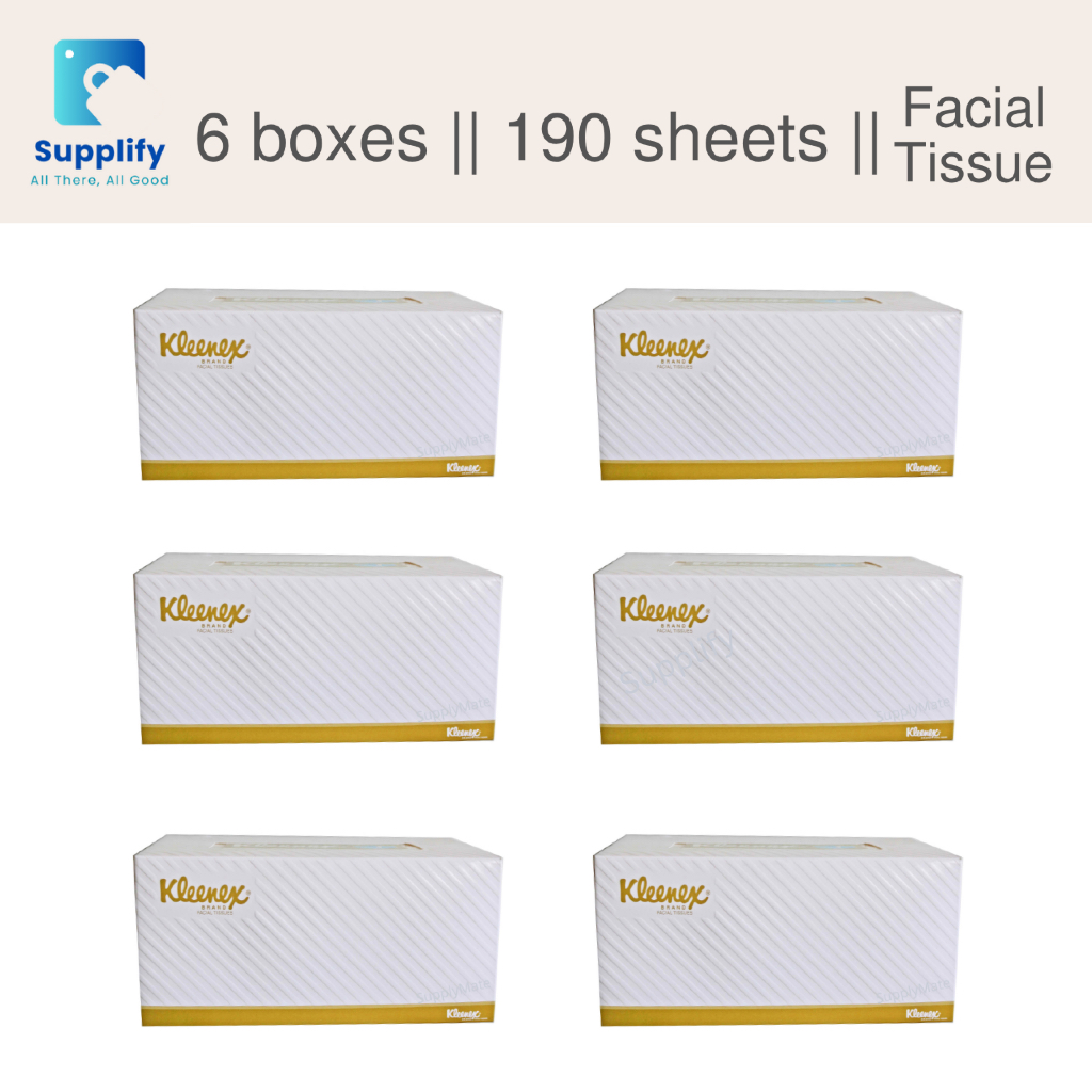 Kleenex Tissue Big Box (White) - 6 BOXES | Shopee Philippines