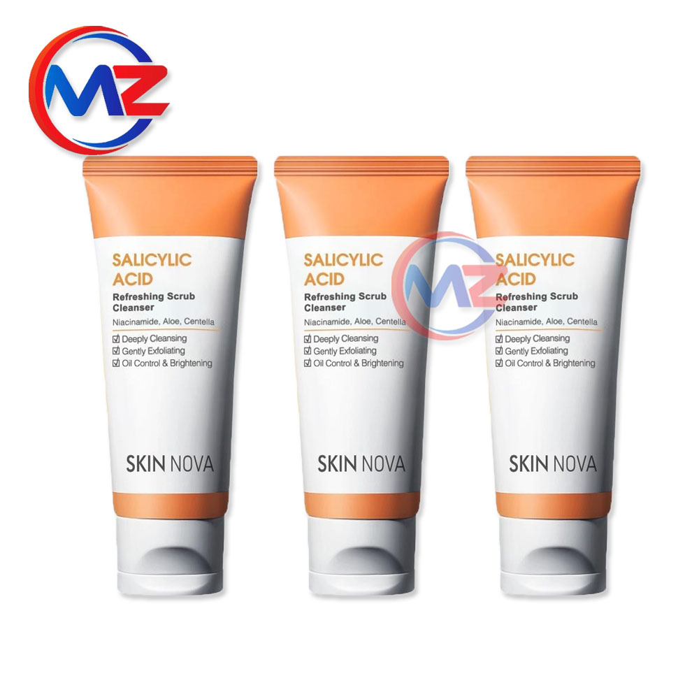( SET OF 3 ) Acid Refreshing SKINEVER Gentle Cleaner, Salicylic Acid ...
