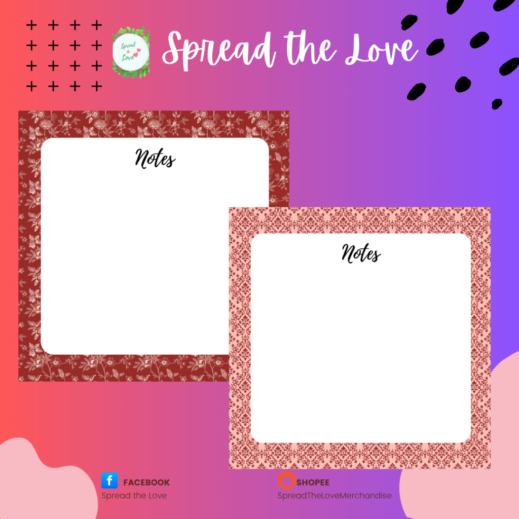 Red Corner Notepads/Souvenir/Giveaway | Shopee Philippines