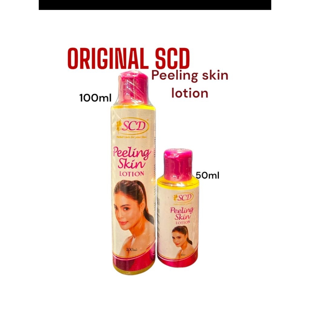 Original SCD Skin Peeling Lotion New Pack 50ml / 100ml / Set | Shopee ...