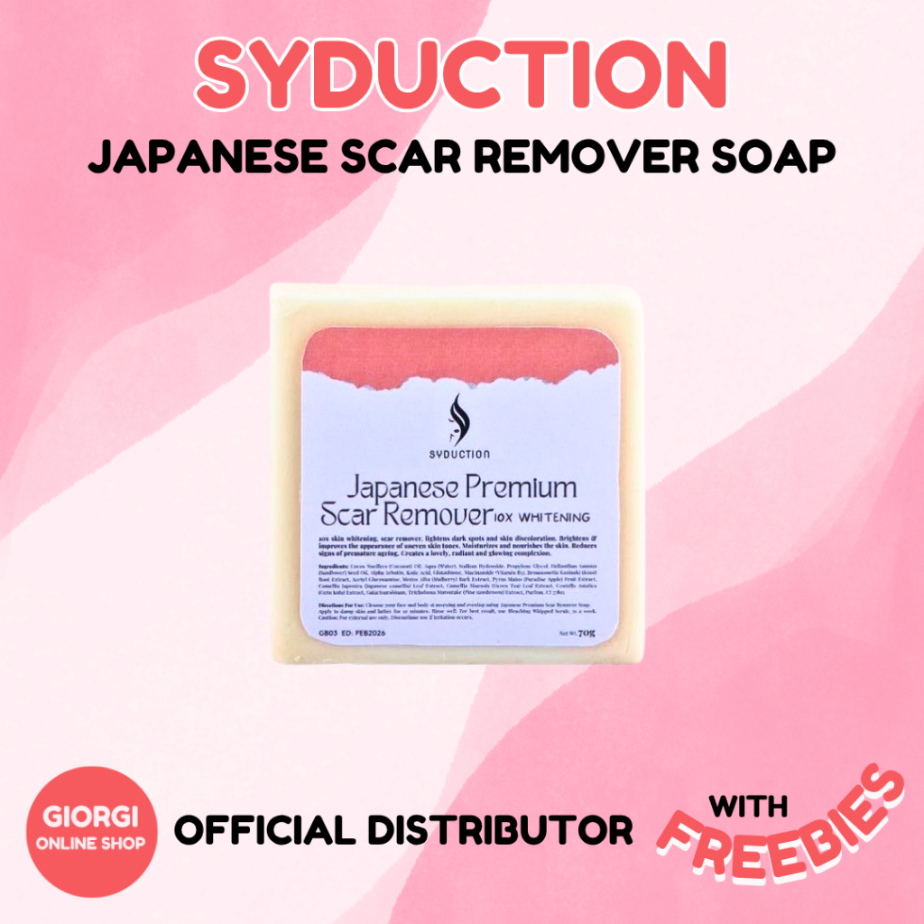 SYDUCTION Japanese Premium Scar Remover Soap | 10x Whitening | Shopee ...