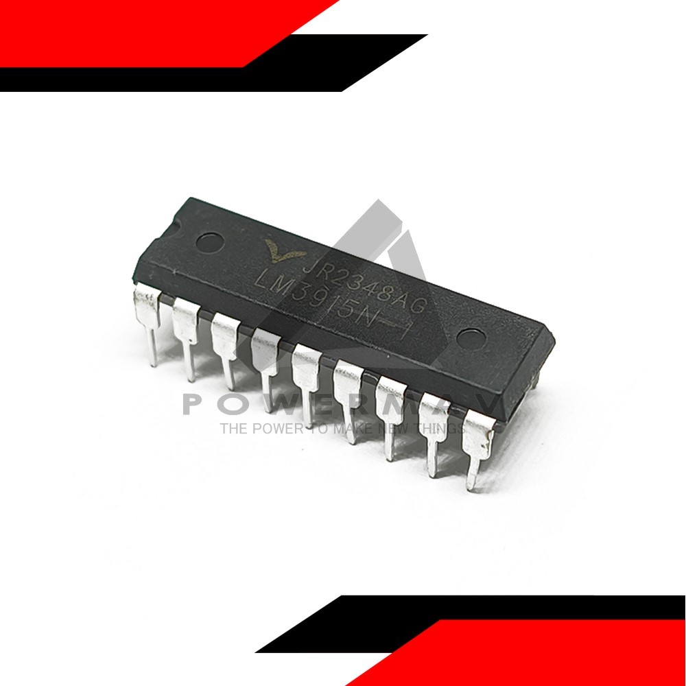 LM3915N DIP IC LM3915 LM3915N-1 audio controlled LED driver IC 10 LED ...