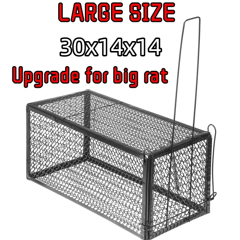 Mouse Trap Large Size 30*14*14cm Live Rat Rodent Trap Mouse cage ...