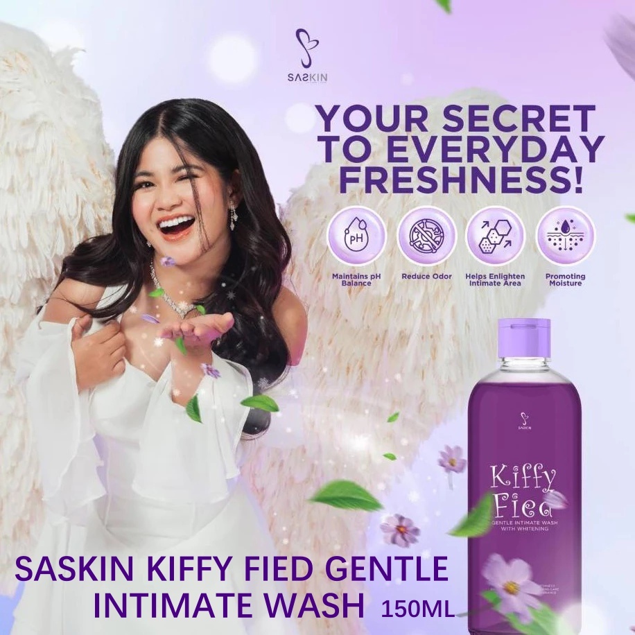 SASKIN Kiffyfied Feminine Wash by Sachzna Laparan | Gentle Cleansing ...