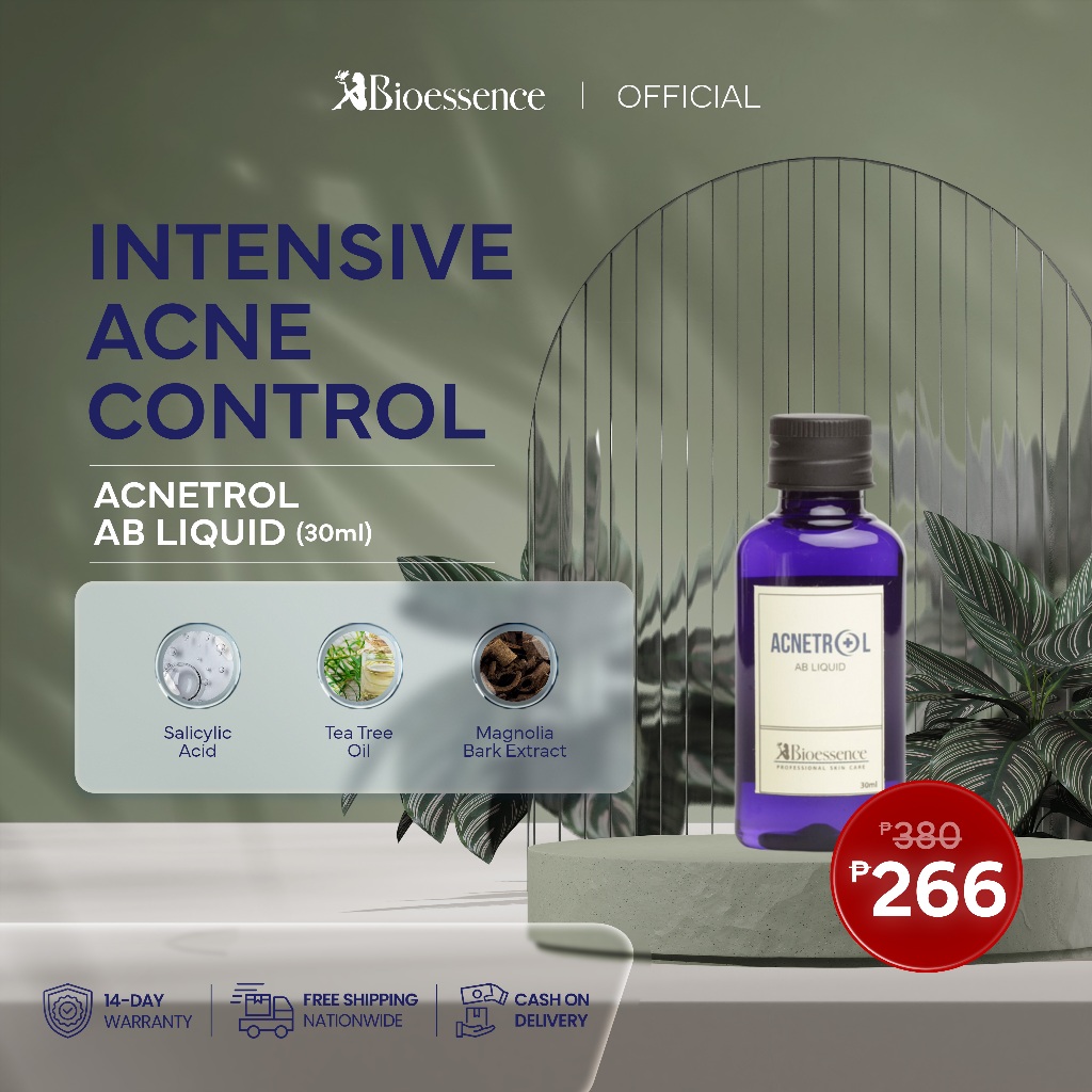 Bioessence Acnetrol AB Liquid | Shopee Philippines