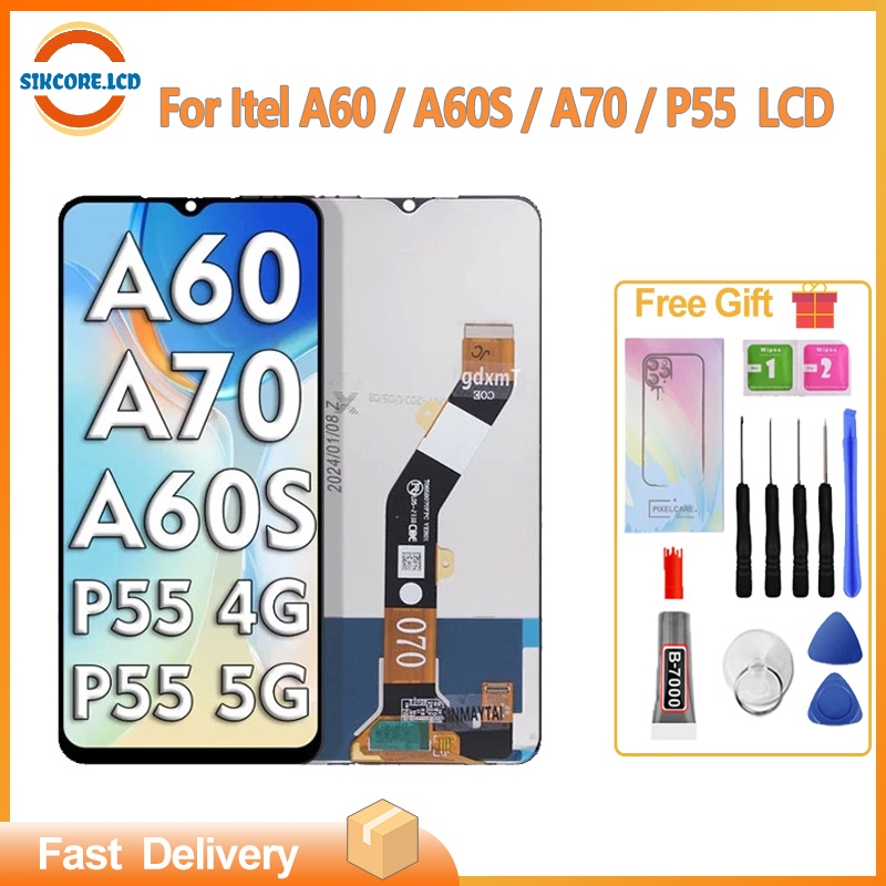 【SIKCORE】LCD for Itel A60 / A60S / A70 / P55 screen + Repair Tools + Glue | Shopee Philippines
