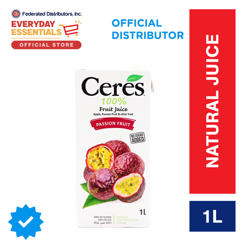 Ceres Fruit Juice - Passion Fruit 1 Liter | Shopee Philippines
