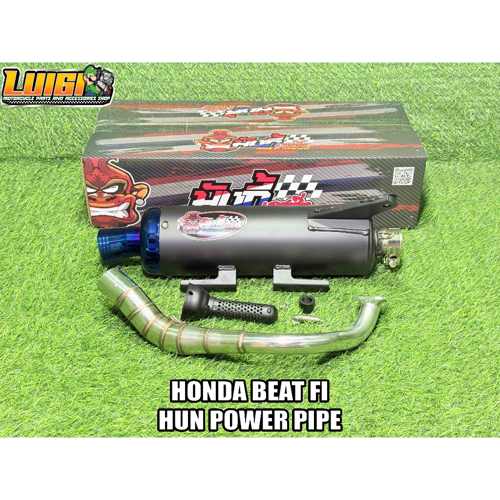 HUN MOTORCYCLE RACING POWER PIPE 100% THAILAND MADE | Shopee Philippines