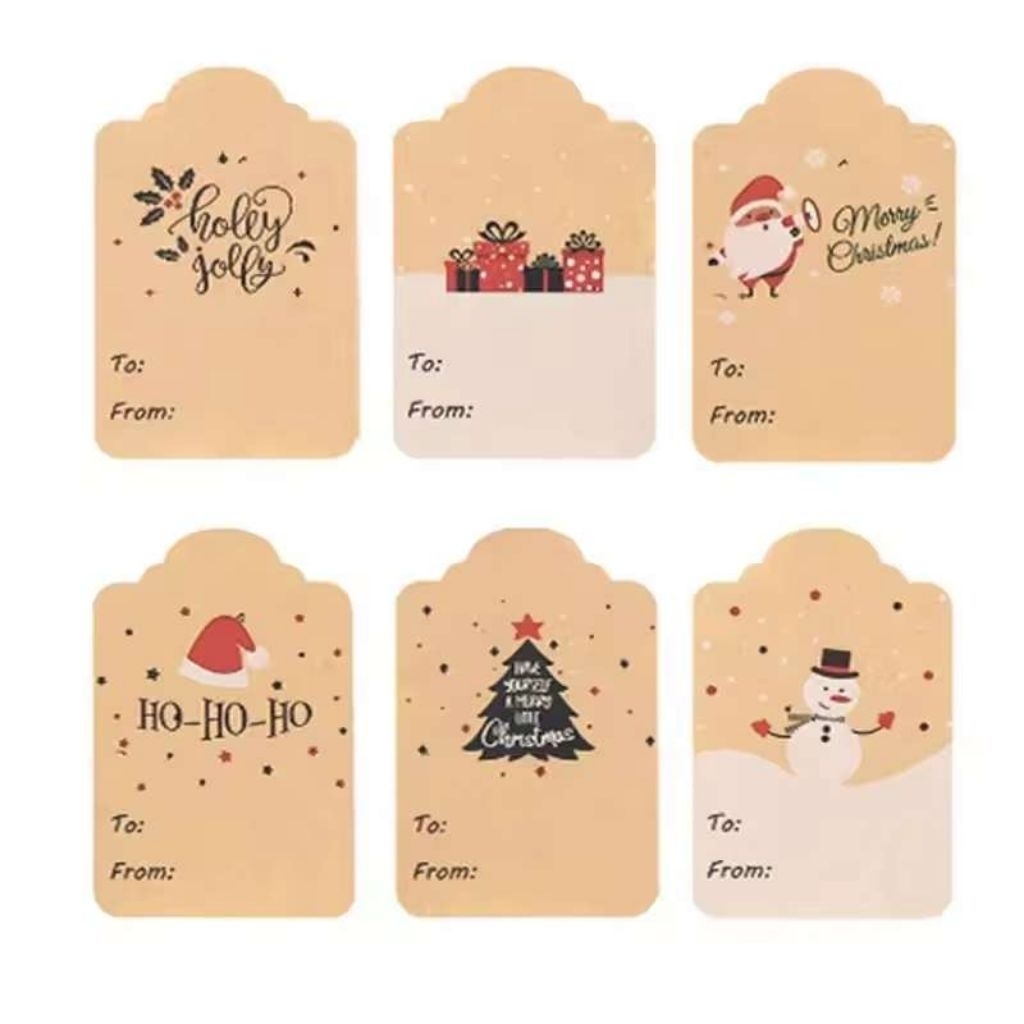 100 PIECES CHRISTMAS STICKER AND LABELS SOLD PER PACK | Shopee Philippines