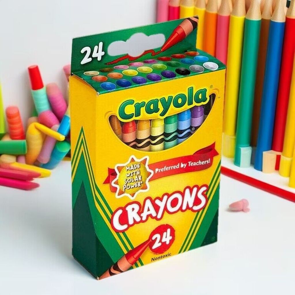 Crayons(Set of 8 16 and 24 Colors)Pastels Crayon Primary School Student ...