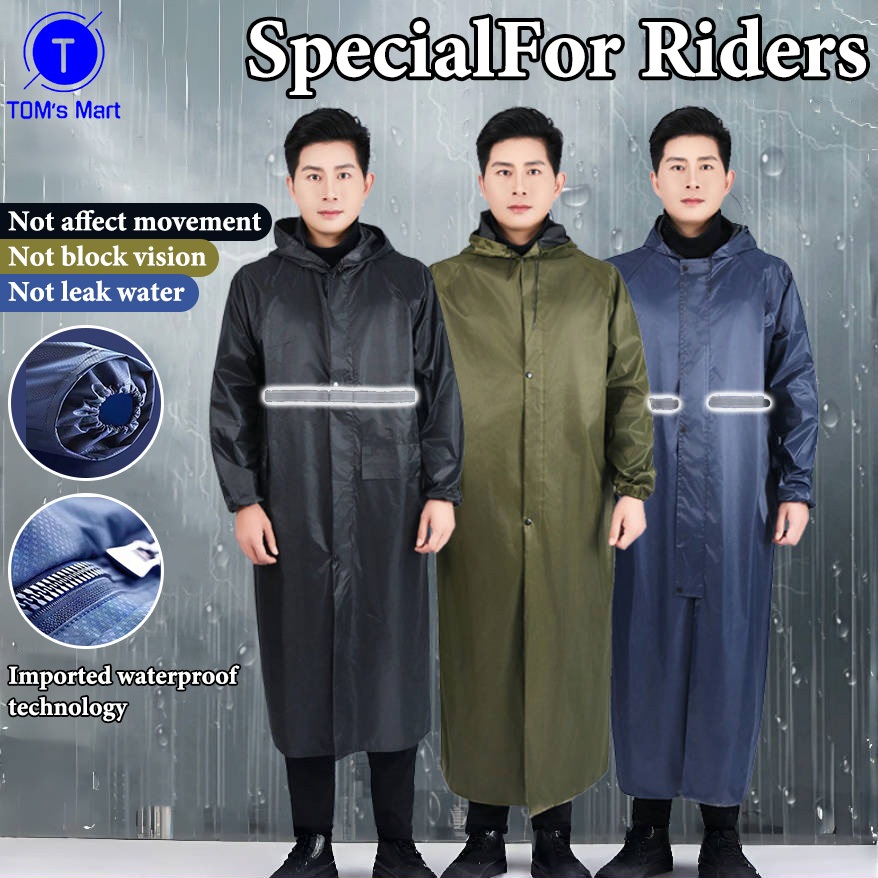 Puncho raincoat for men heavy duty rain Outdoor Waterproof Thickened ...