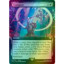 Transpose FIC Final Fantasy Commander MTG Magic The Gathering | Shopee ...