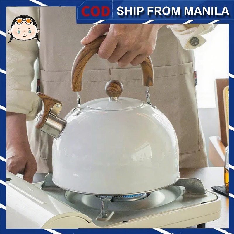 2.5L Pink Stainless Steel Whistling Tea Kettle For Make Tea Boil Water ...