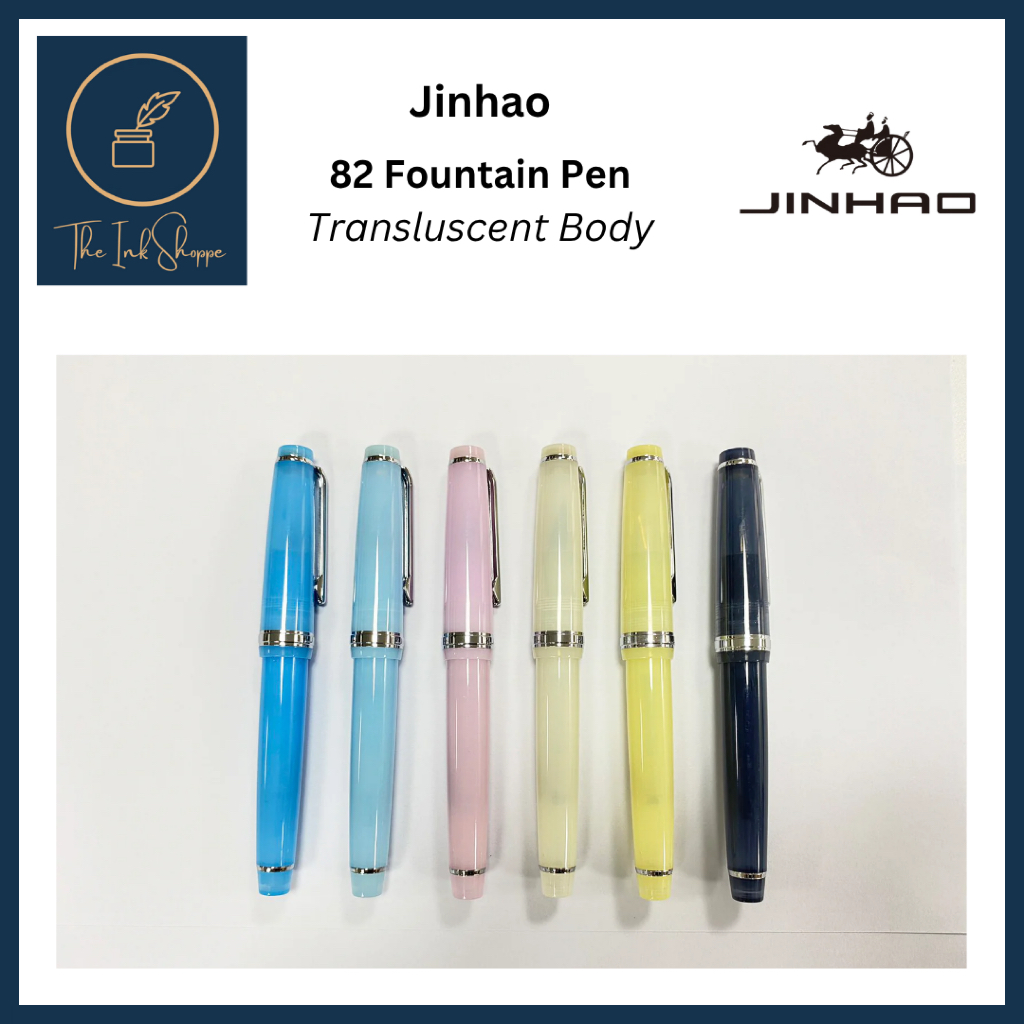 Jinhao 82 Fountain Pen - Translucent Body | Shopee Philippines