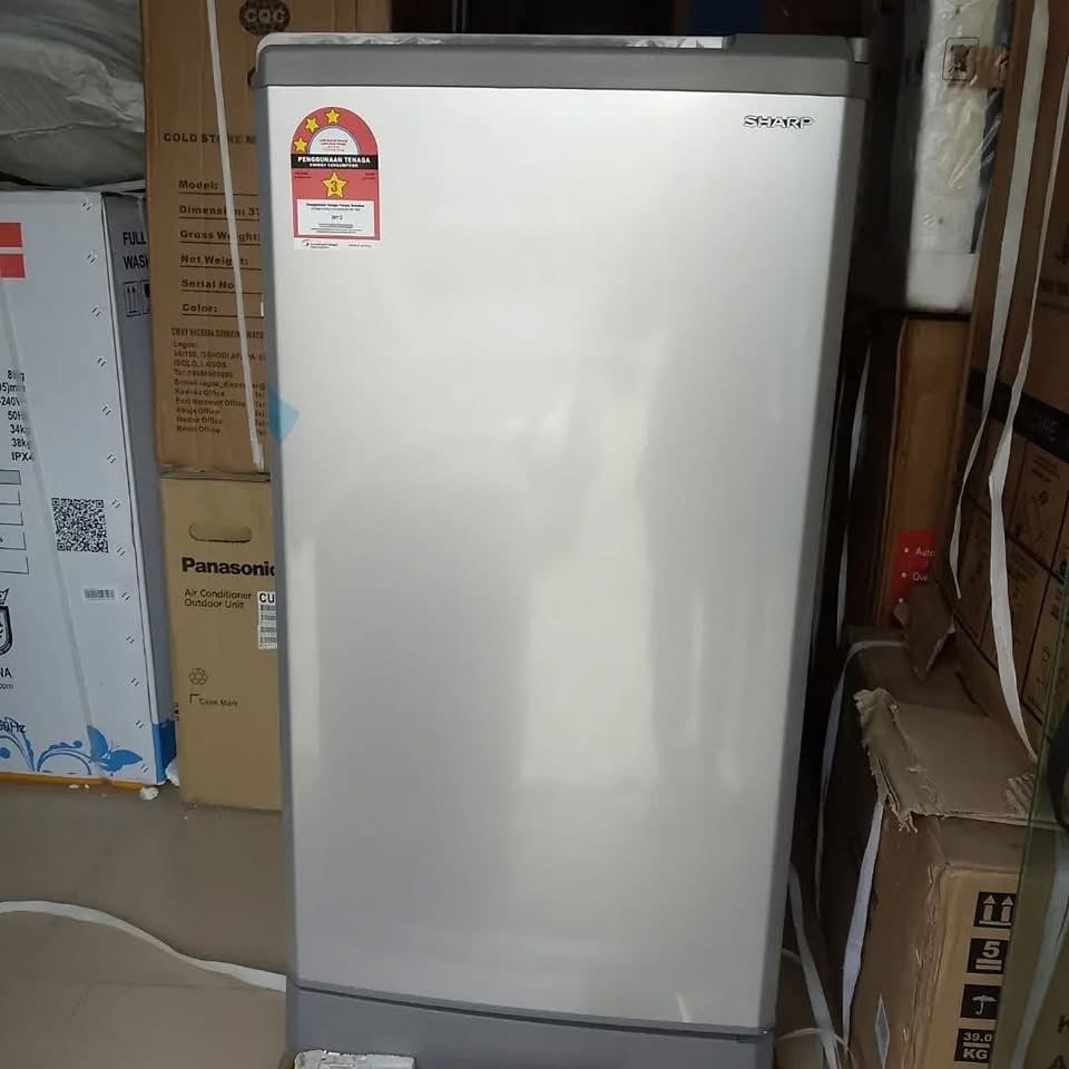 Brand Sharp single door refrigerator SJ-D186M-SL | Shopee Philippines