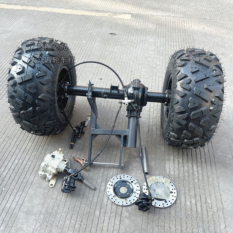 Three wheeled motorcycle rear axle beach bike differential rear axle 10 ...