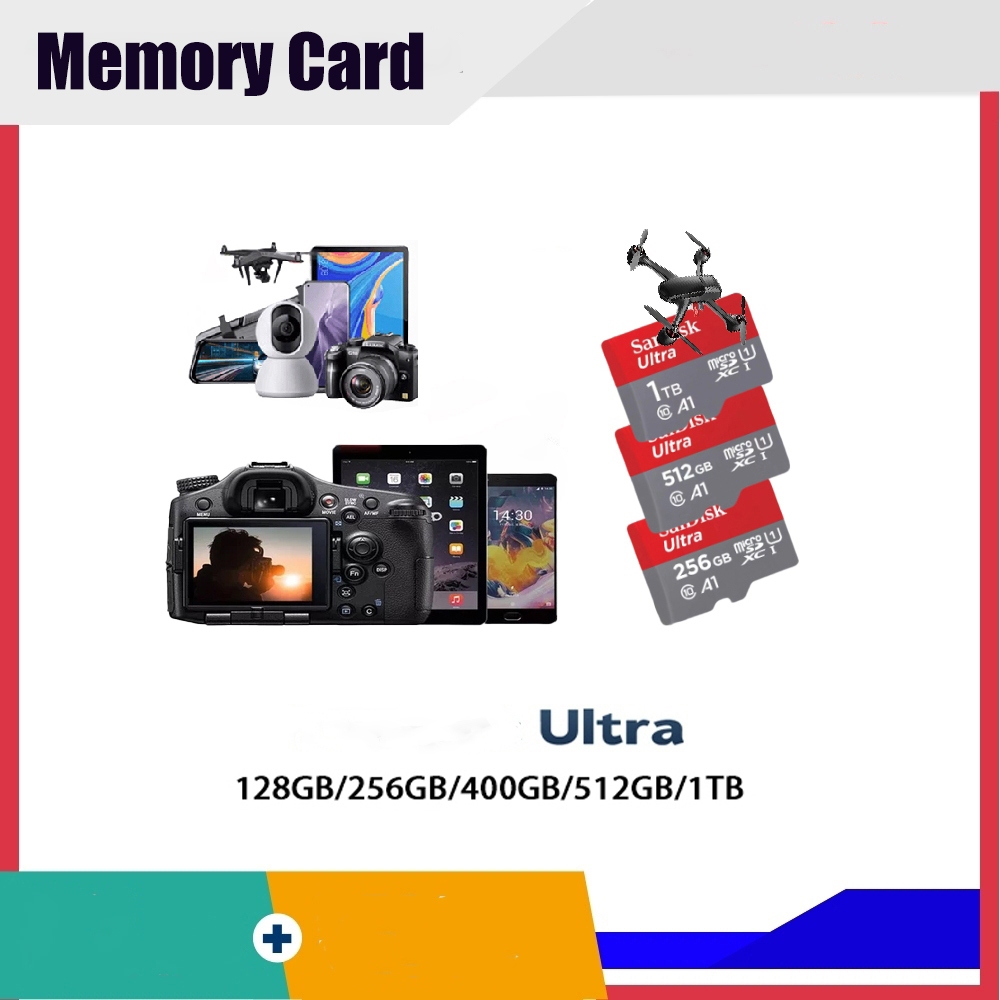 Memory Card 1TB 512GB 256GB 128GB Micro SD Card Memory Card For CCTV ...