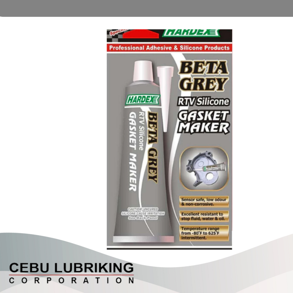 HARDEX BETA GREY RTV SILICONE GASKET MARKER (Low odor, Non corrosive ...