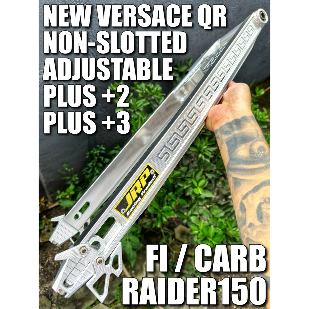RAIDER150 CARB/FI JRP VERSACE/CNC LIGHTEN SWING ARM PLUS+2 | Shopee ...