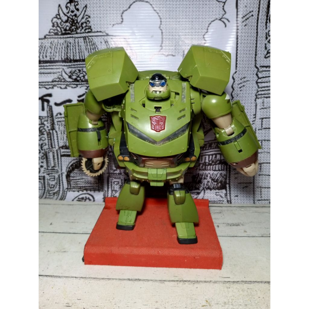 Transformers Bulkhead Leader Class Figure | Shopee Philippines