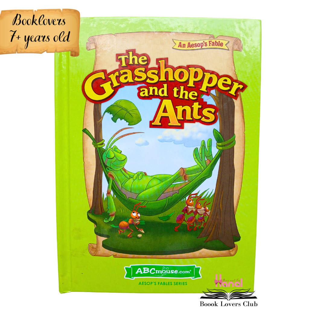 Aesop's Fable The Grasshopper and the Ants Hardcover | Shopee Philippines