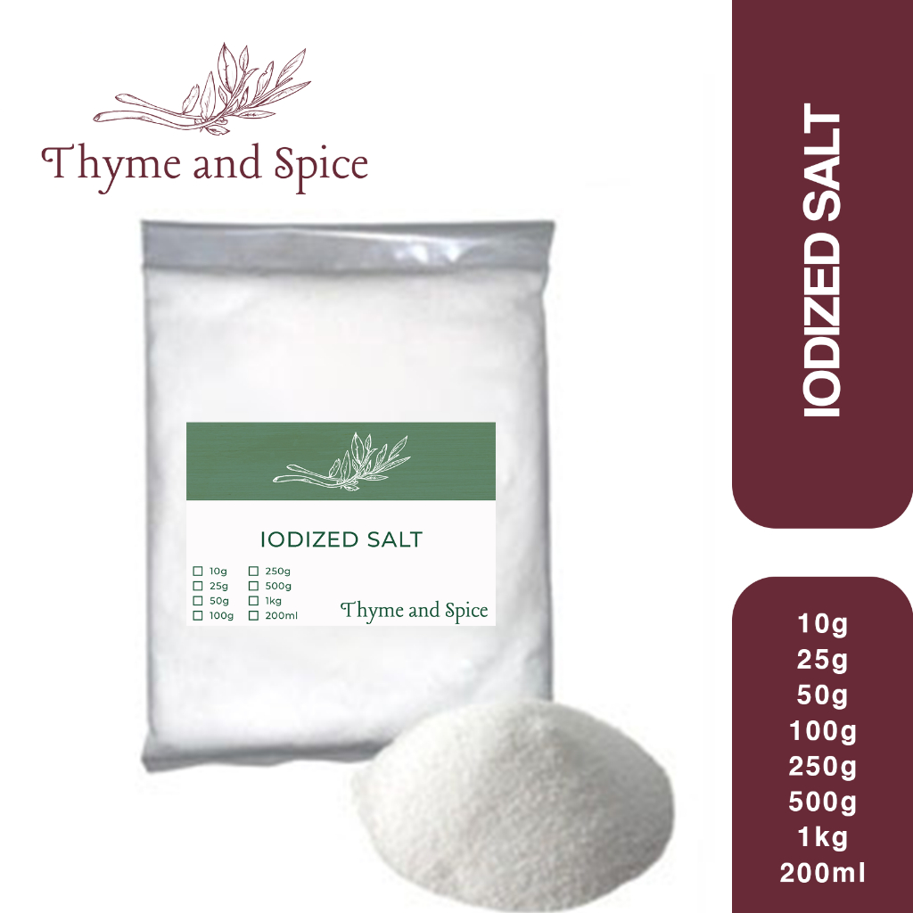 [POUCH] Iodized Salt/ Iodize Salt 500G 1KG - Seasoning HAVI MART THYME ...