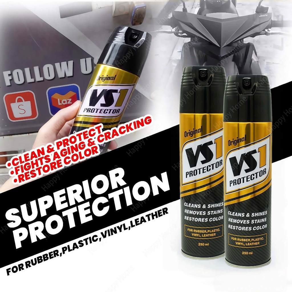 Bottle Motorcycle And Car Vs1 Protector Spray Big 250ml And Cleaning ...