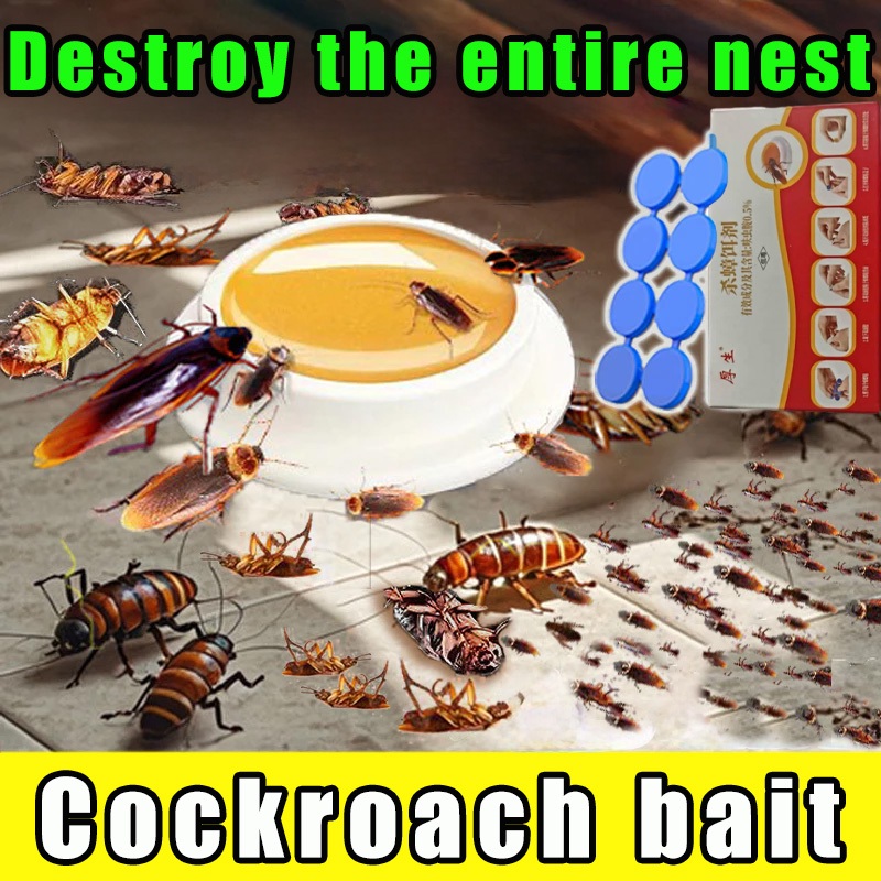 Cockroach killer Cockroach bait Kill the whole nest Pamatay ipis Anti ...