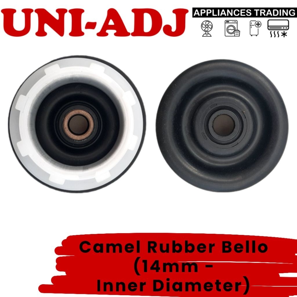 Camel Rubber Bello Set (14mm-Inner Diameter/Thread Type) for Washing ...