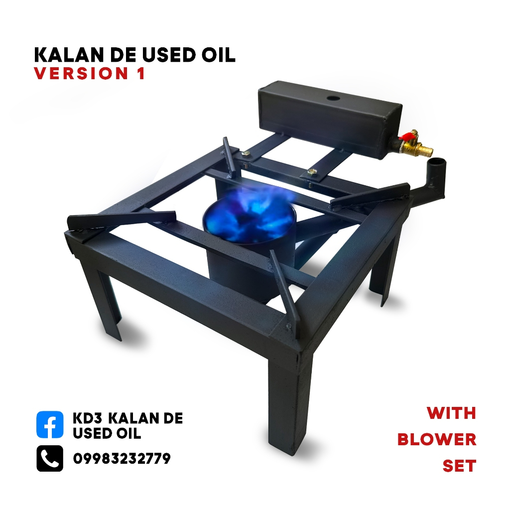 Kalan De Used Oil Set Complete Set / Kalan De Mantika / Blue flame ...