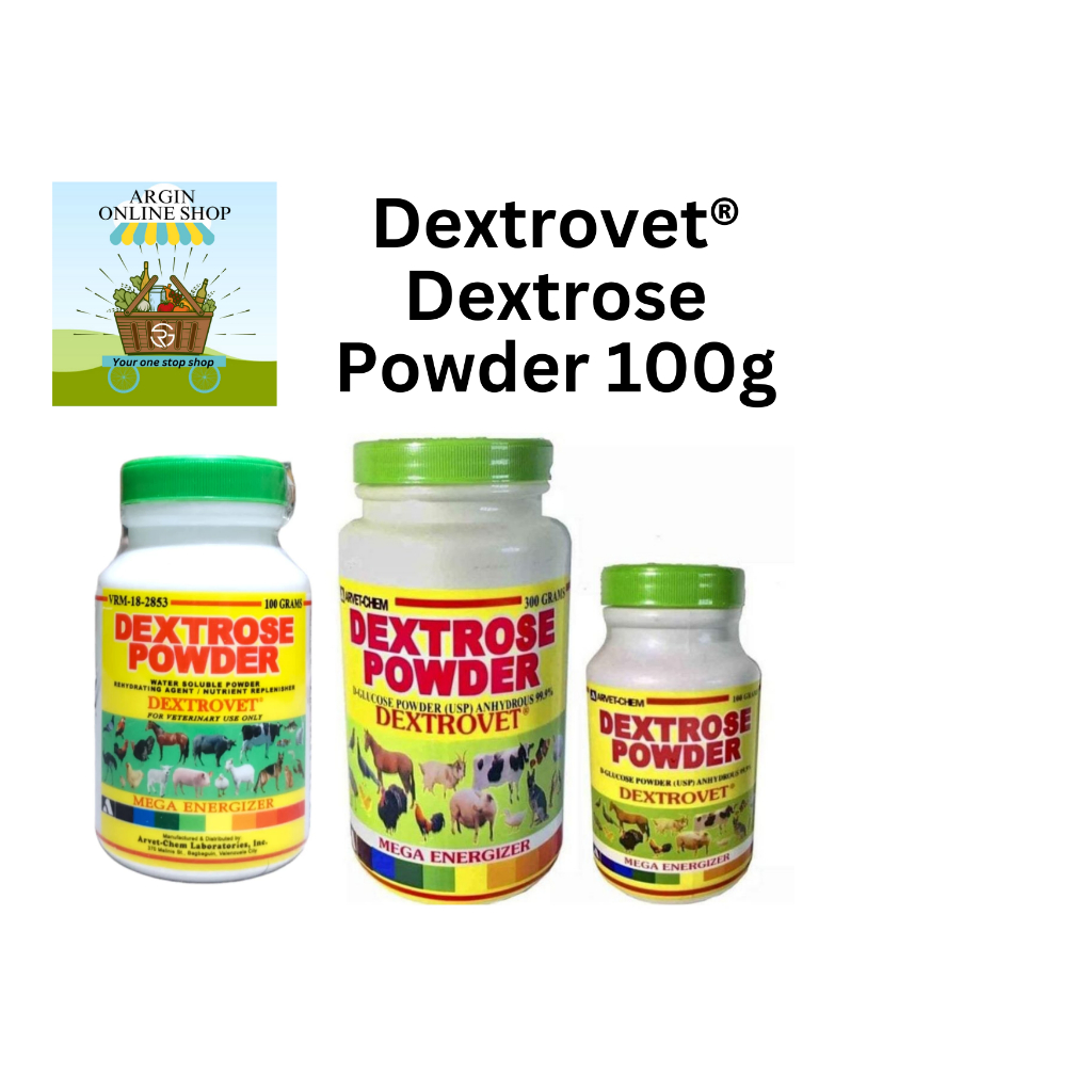 Dextrovet® Dextrose Powder 100g | Shopee Philippines