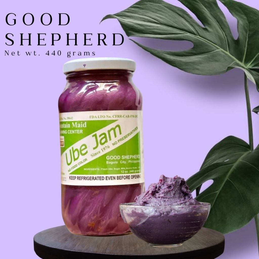 (Exp: Sept. 9, 2025) Good Shephered Ube Jam Baguio City (12 oz) - Good ...