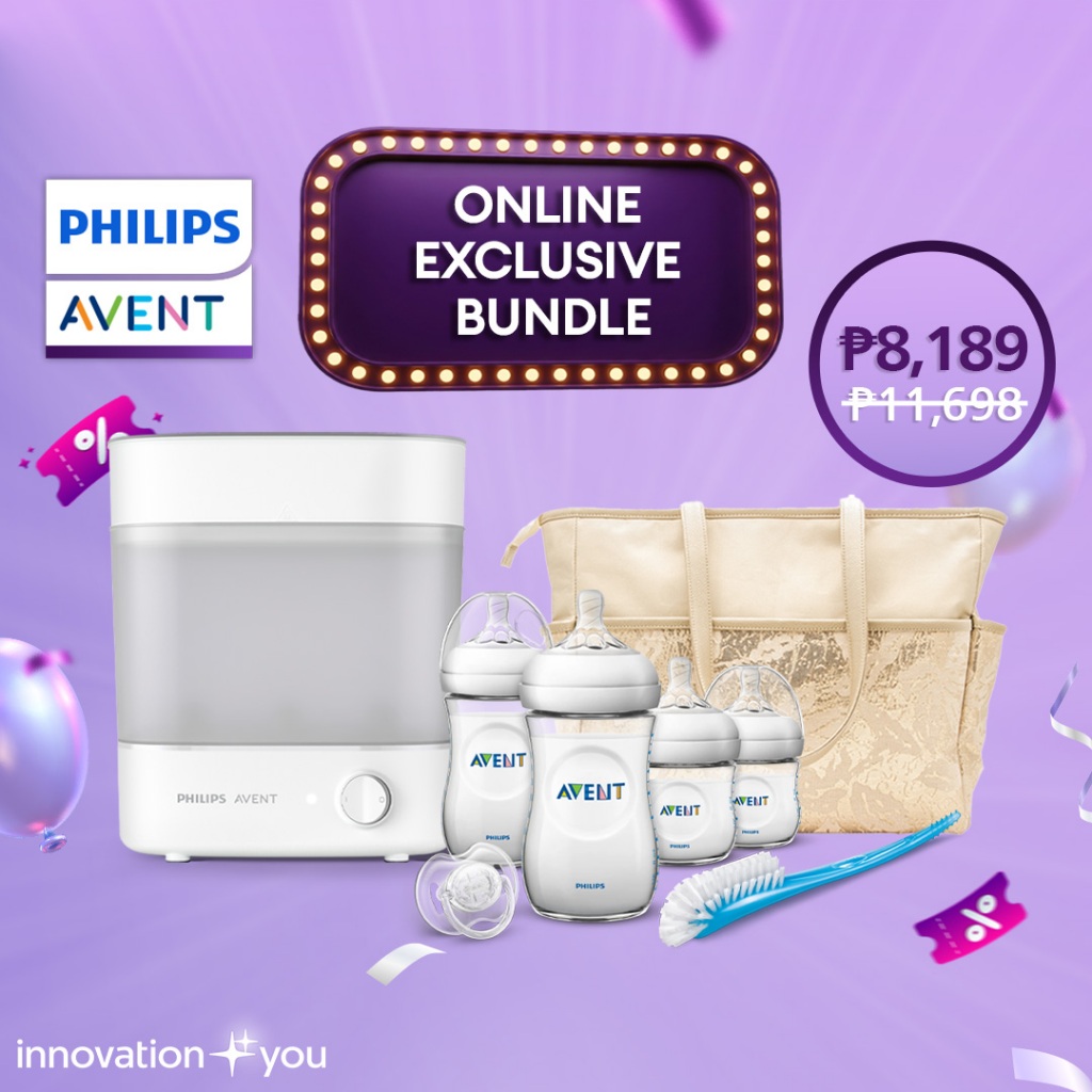 Philips AVENT Newborn Advanced Sterilizer Bundle | Shopee Philippines
