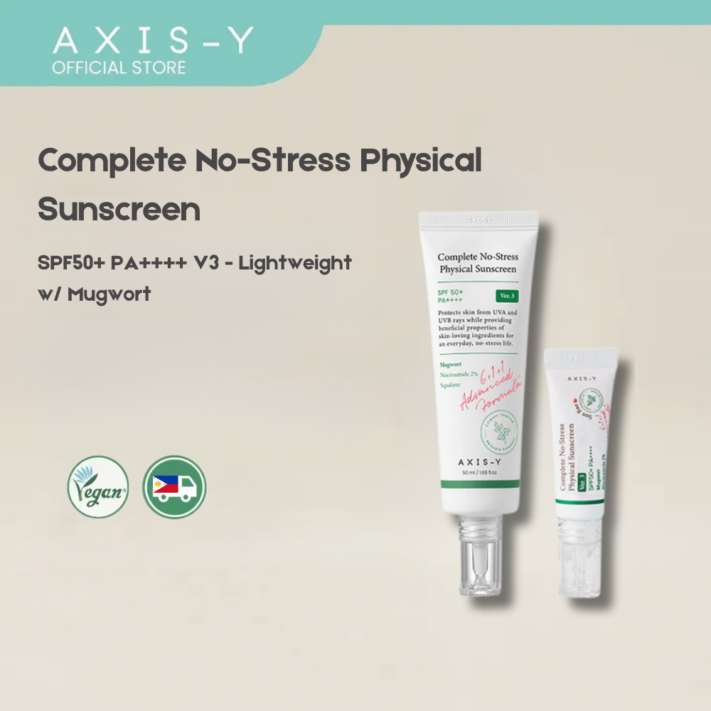 [AXIS-Y OFFICIAL] Complete No-Stress Physical Sunscreen SPF50+ PA ...