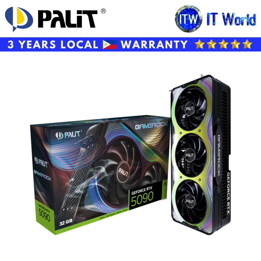 Itw | Palit RTX 5090 32GB GDDR7 Blackwell Architecture ARGB Sync Evo ...