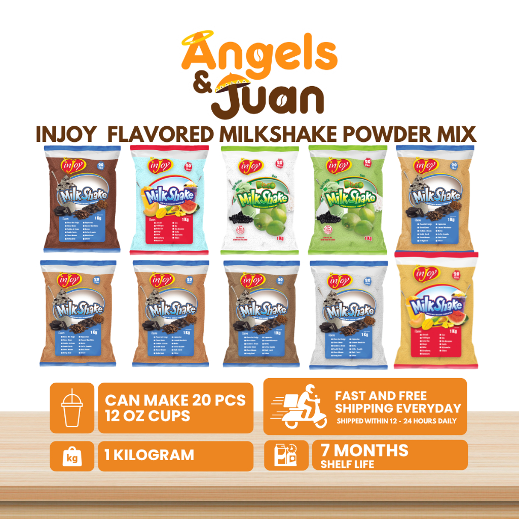 inJoy Milk Shake Powder Milk Drink 1kg | Shopee Philippines