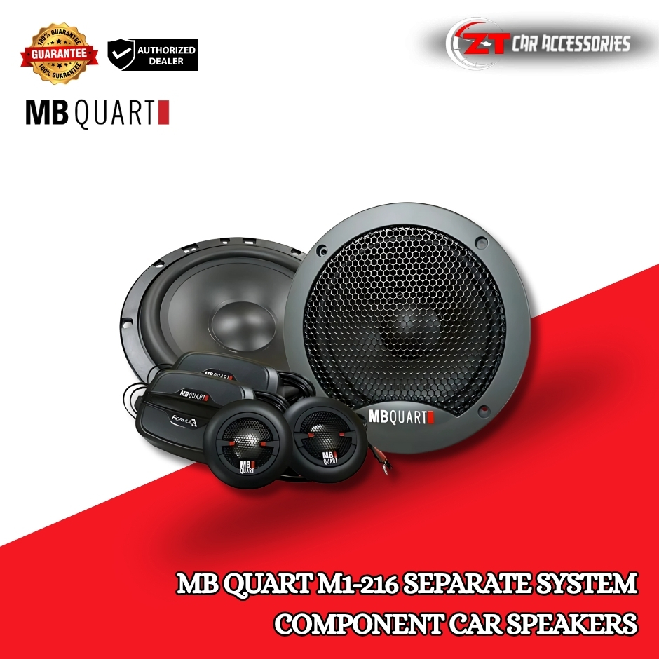 MB Quart M1-216 Separate System Component Car Speakers 140w | Shopee ...