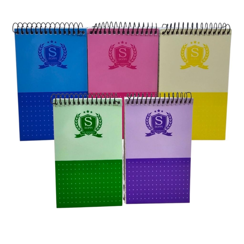 Soppi Memo Top Spring Notebook 3x5" RANDOM COLOR | Shopee Philippines