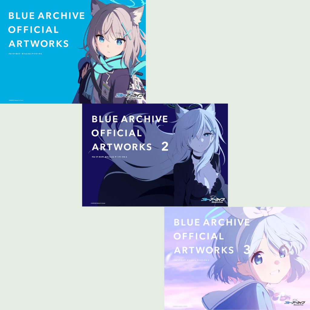 Brand-New Blue Archive Official Artworks – Japanese Game Artbook Series ...