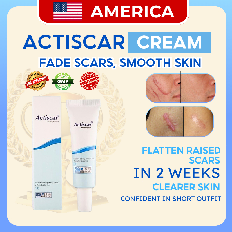 [BUY 1 GET 1] Actiscar Scar Cream Fades Raised, Deep, Pitted, and Long ...