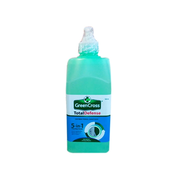 Green Cross TotalDefense Antibacterial Sanitizer 500ml | Shopee Philippines