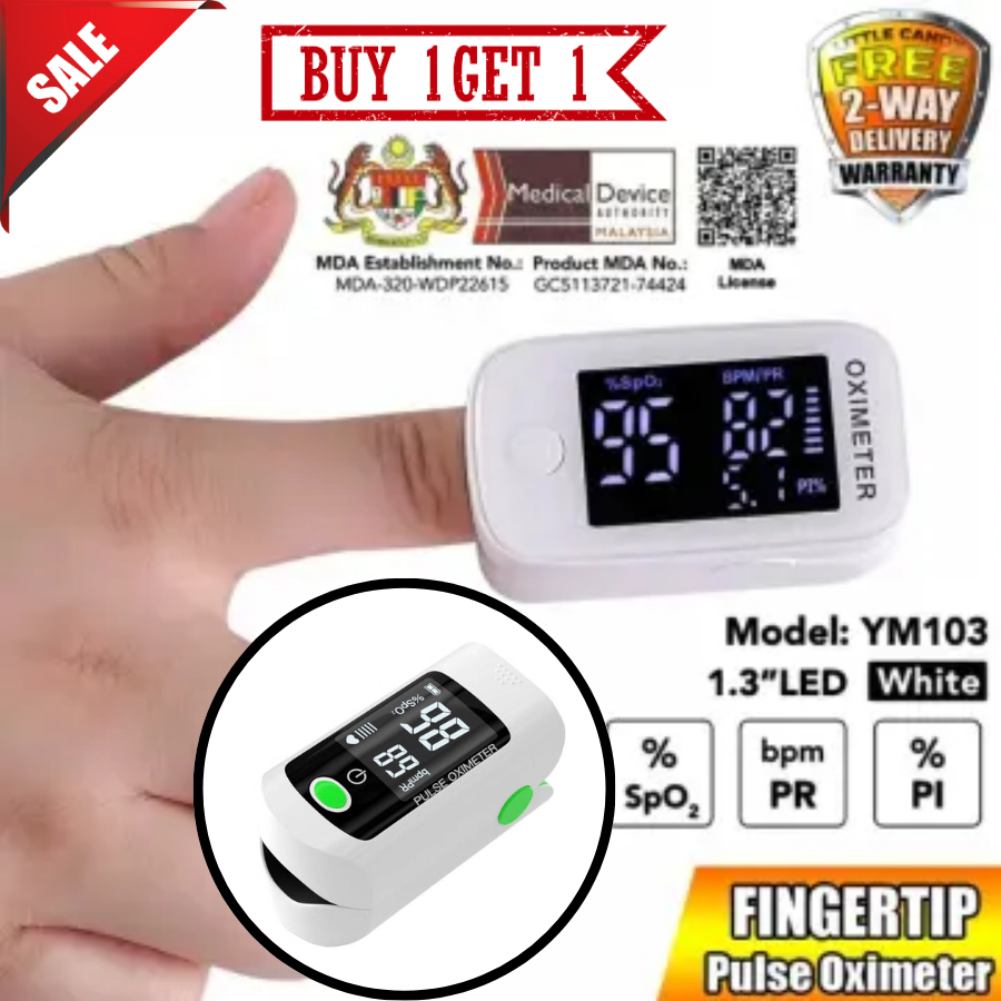 MEDICAL BLOOD GLUCOSE METER Blood Oxygen Finger Pulse Oximeter Digital ...