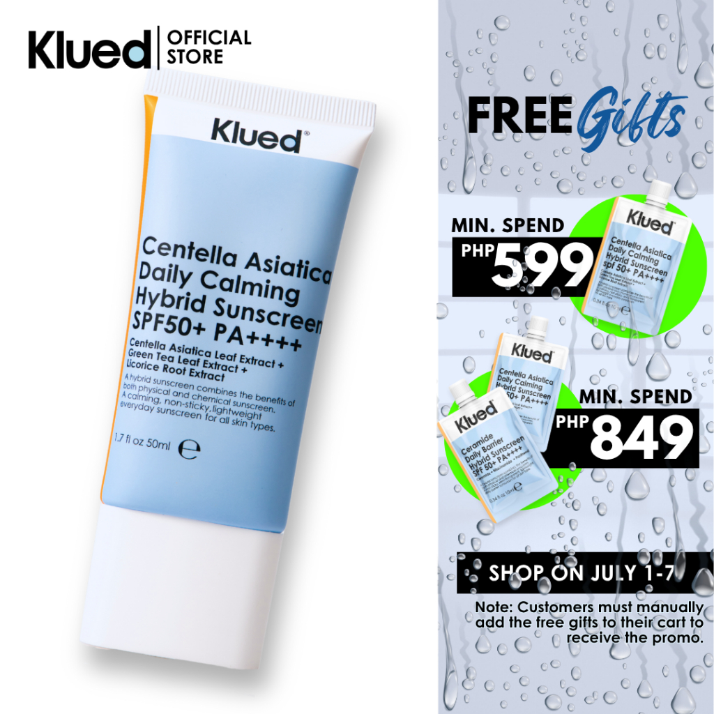 Klued - Centella Asiatica Daily Calming Hybrid Sunscreen SPF 50+ PA ...