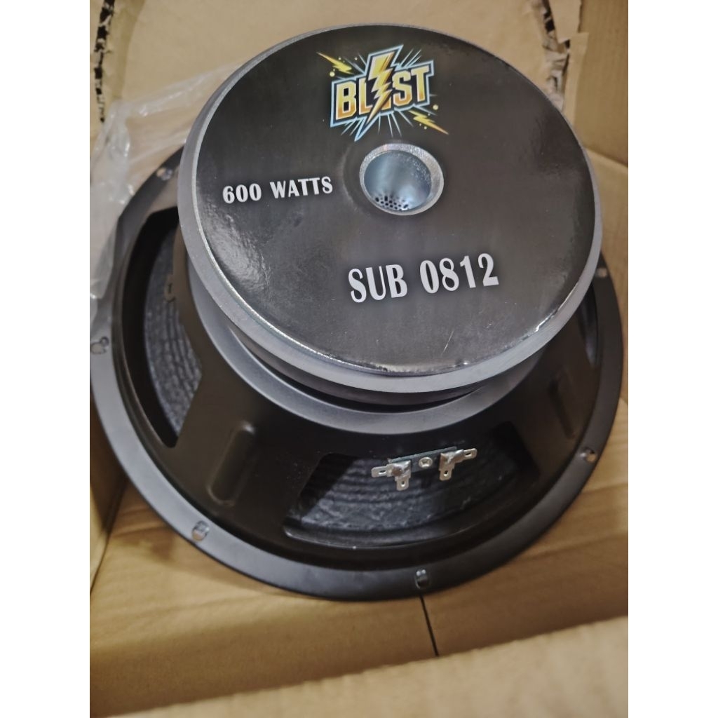 BLAST 12 " SUB 0812 SUBWOOFER 600WATT 8 OHMS | Shopee Philippines