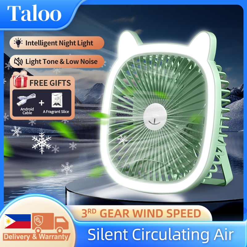 ICON Desktop Fan USB Rechargeable Fan Suspension Portable Fan Fill ...