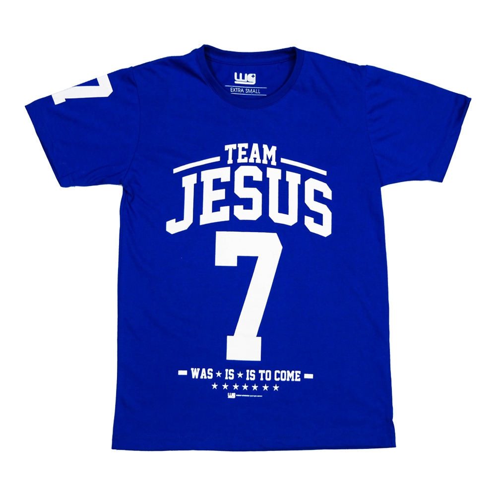 Worship Generation | Team Jesus Series Classic Royal Blue T-Shirt For ...