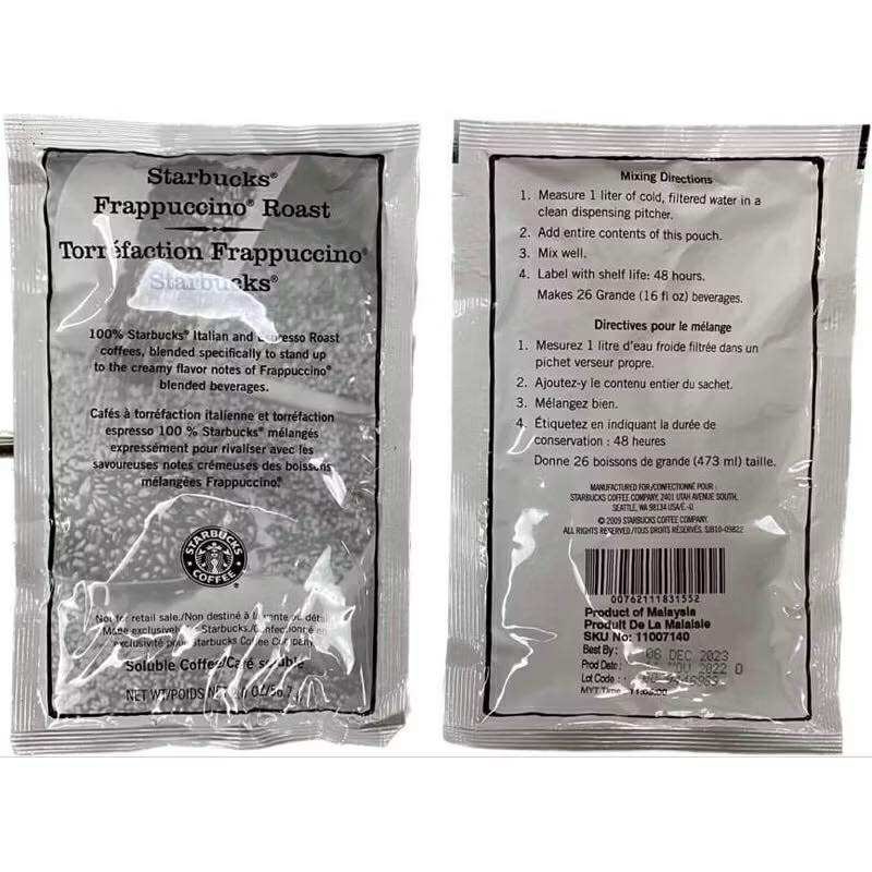 Starbucks Frappuccino Roast Powder (Frappe Base Mix) | Shopee Philippines