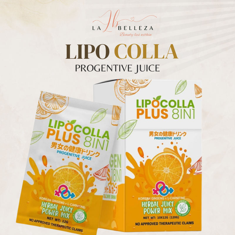 Lipo Colla Plus 8in1 Progentive Juice – Herbal Drink with Korean ...