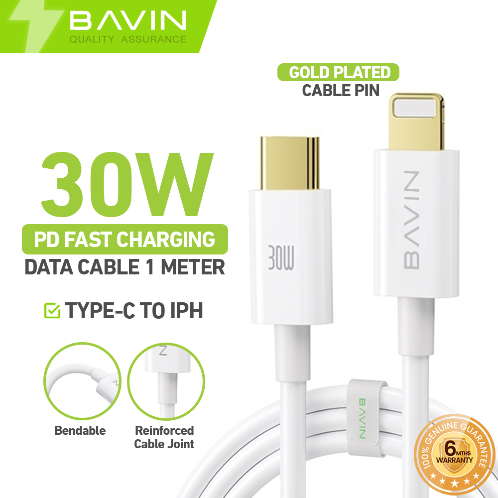 BAVIN CB282 / CB284 30W Fast Charging Data Transmission Cable Strong 1 ...