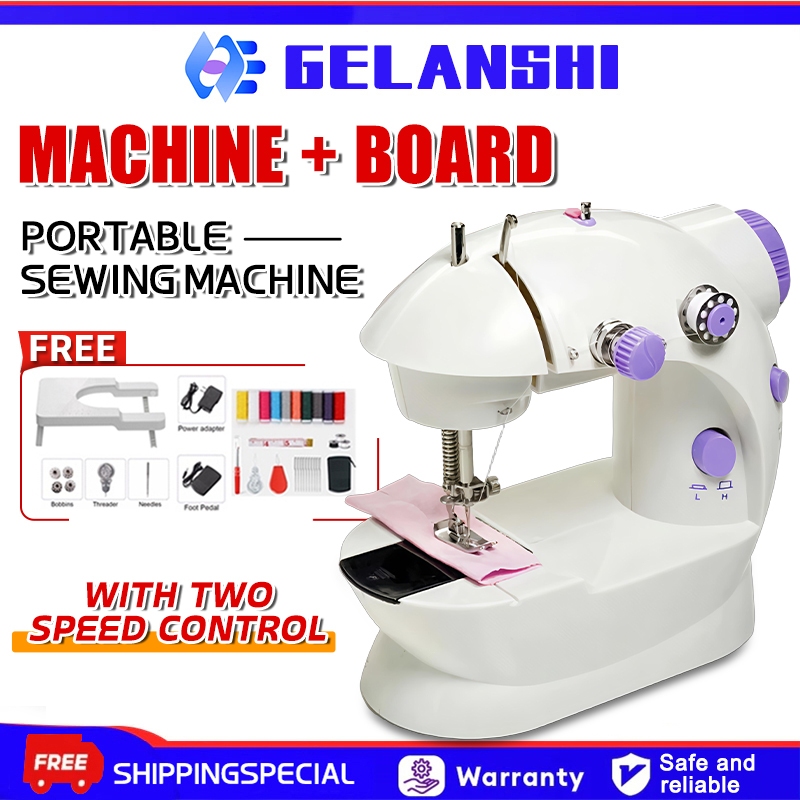 Portable hand-held sewing machine 12 sewing methods home-use electric ...